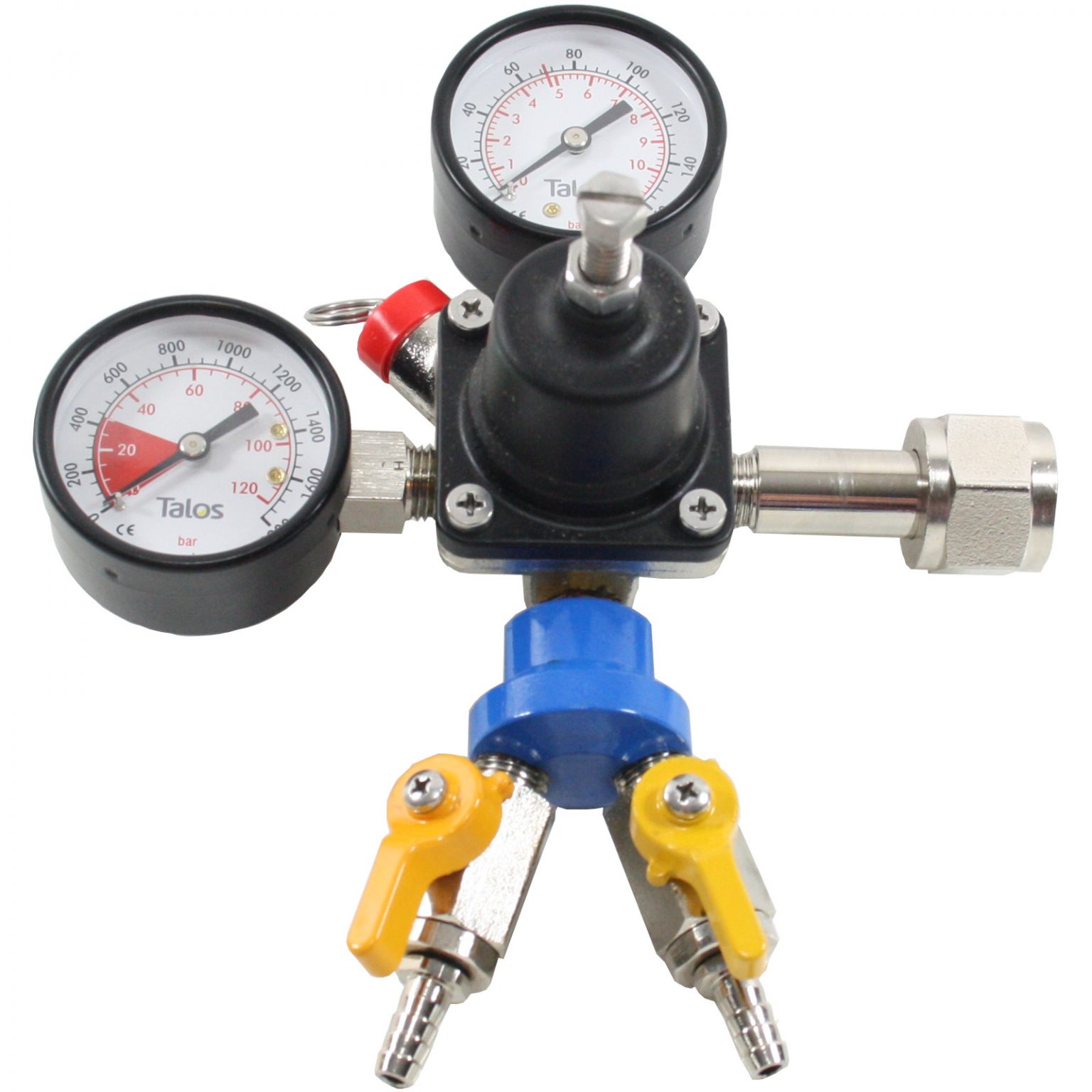 Reduktionsventil Talos, med 2 * 8mm udgange – SR trade